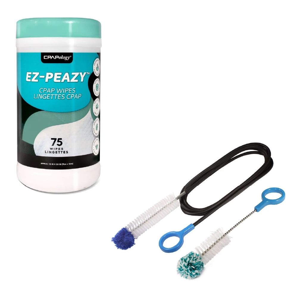EZ-PEAZY CPAP Wipes + Monty Elite Tube Brush Bundle – The CPAP Store